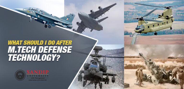 Career Opportunities after M.Tech Defense Technology